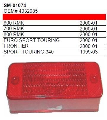 SNOW POLARIS REAR LAMP SHADE (OEM 4032085) | eBay