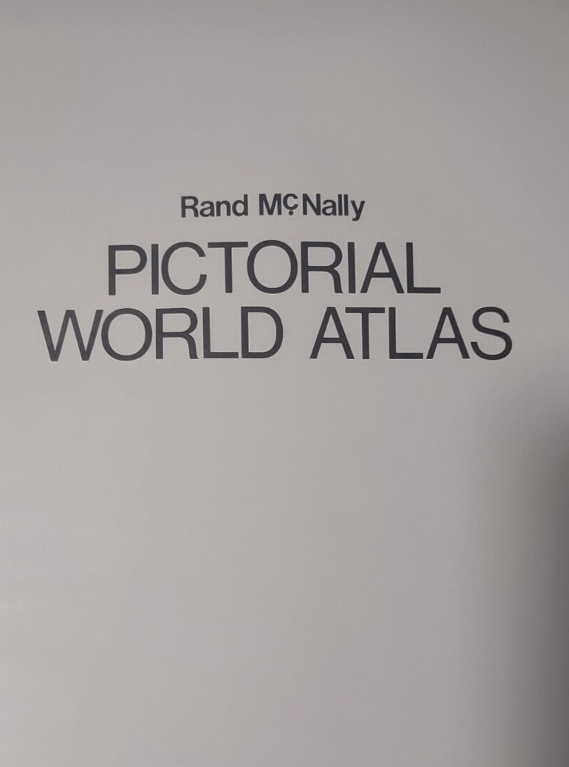 Rand McNally Pictorial World Atlas 4272024 | eBay