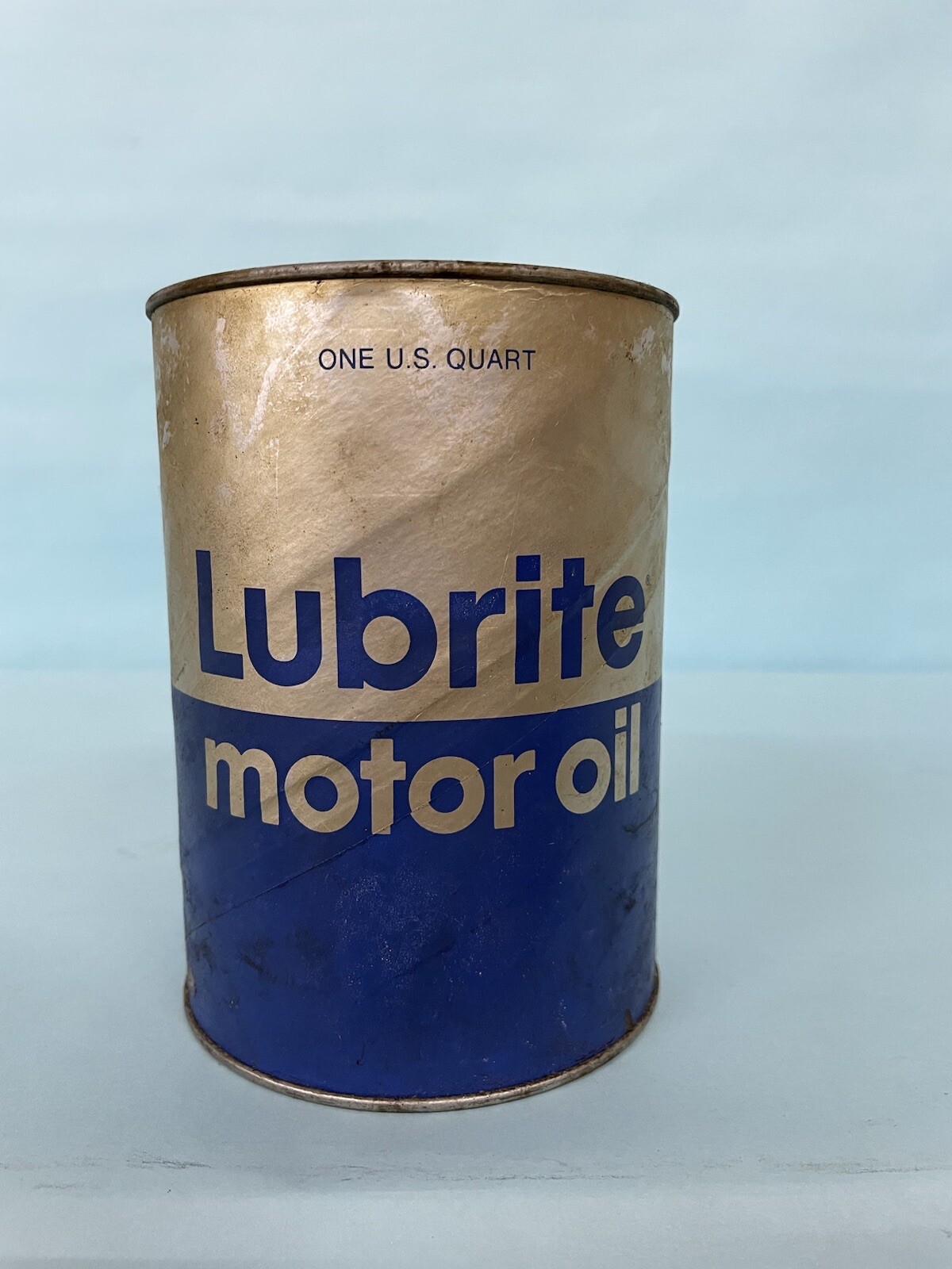 Vintage Mobil Lubrite Motor Oil 1 Quart Full | eBay