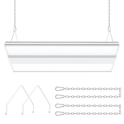 300W LED High Bay Light, UL DLC Listed Linear High Bay Warehouse Shop ...