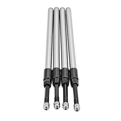 Quickee Adjustable Pushrods Covers Kit Chrome For Harley 17+ Touring ...