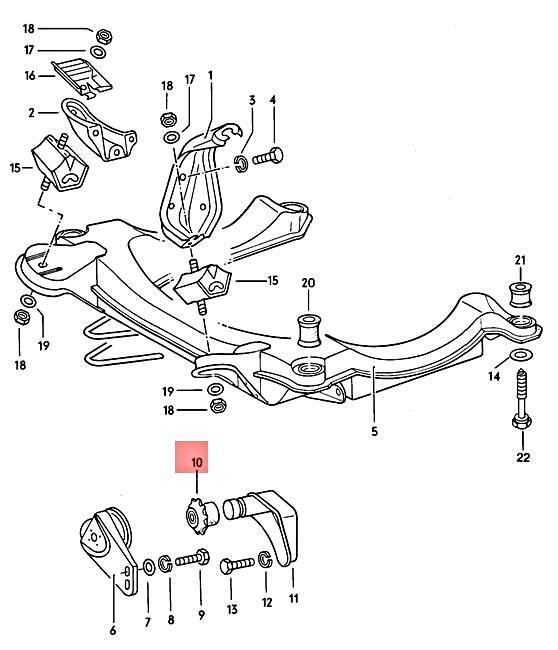Genuine Volkswagen Stop Buffer VW AUDI Caddy 171199339 | eBay