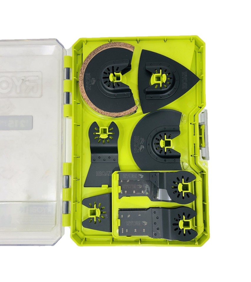 NEW RYOBI 16-Piece Oscillating Multi-Tool Blade Accessory Set A241601 ...