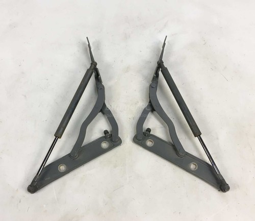 BMW E46 3-Series Steel Gray Trunk Lid Arms Supports Mounts Hinges 1999 ...