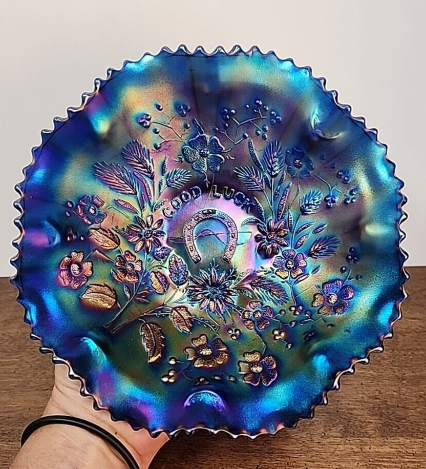 Most Valuable Carnival Glass Blue Beginners Guide To Carnival Glass