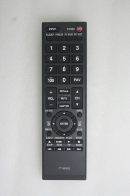 Remote Control For Toshiba 32L1400U1 32L2300 37RV635D 26C100UM 32L2200U ...
