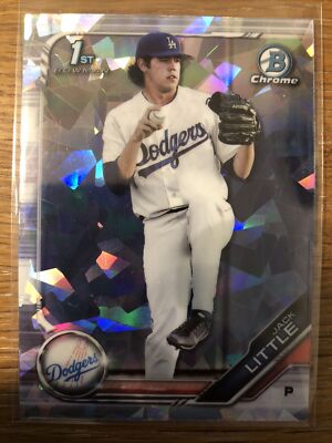 Jack Little 2019 Bowman Chrome Draft 1st Sapphire Refractor #BDC-43 ...