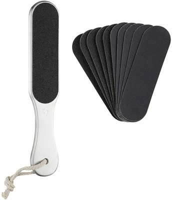Stainless steel Callus Remover for Feet, Foot Filer with 10Pumice Stone ...