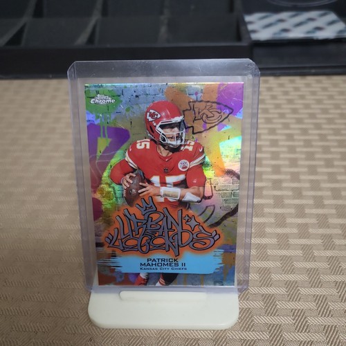 Topps Chrome 2025 Patrick Mahomes II Kansas City Chiefs Urban Legends # ...