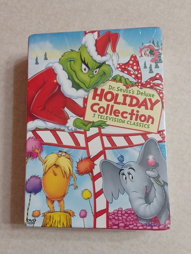 Dr. Seuss Deluxe Holiday Collection DVD Set 3 Classics Sealed | eBay