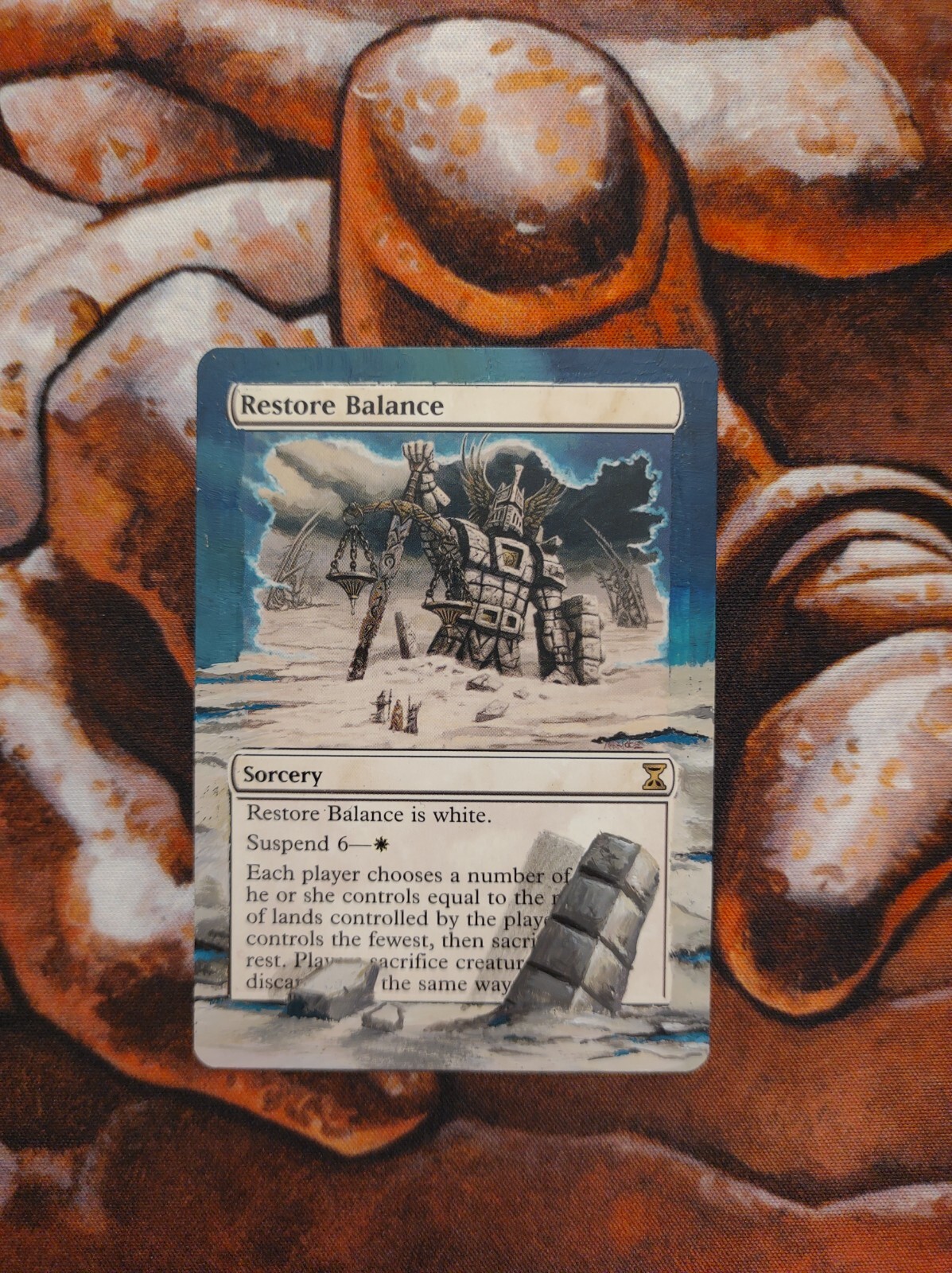 Magic the Gathering Restore Balance Hand Painted Unique Custom MTG ...