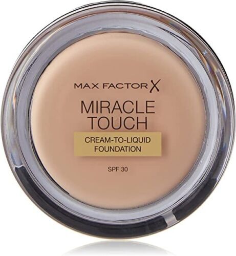 MAX FACTOR Miracle Touch Skin Perfecting SPF30 Foundation 11.5g *CHOOSE SHADE* | eBay
