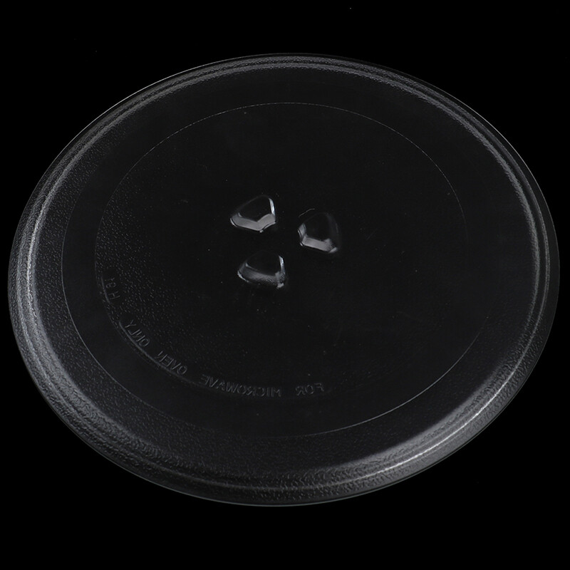 245mm Microwave Oven Glass Disc Tray Turntable Y type bottom Flat ...