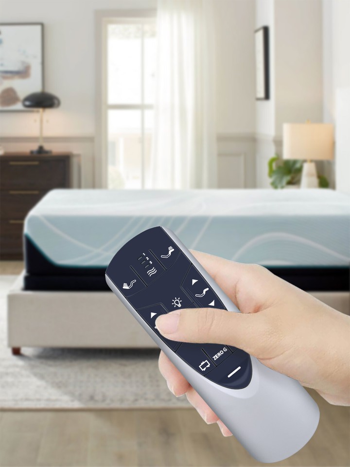 For Tempur-Pedic Ergo Extend Ergo Power Remote Control RF502A JLDK.33. ...