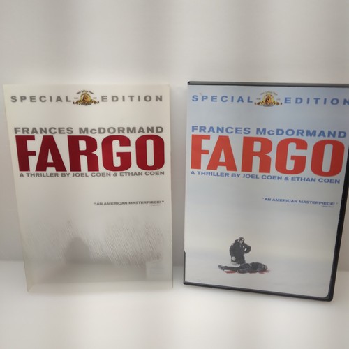 Fargo DVD Special Edition True Story 1987 Movie with Plastic Slipcover ...