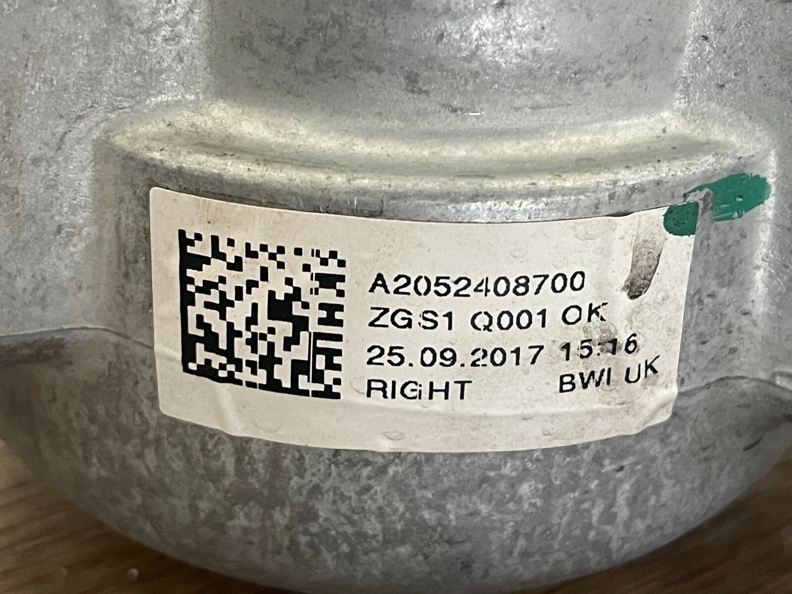 Mercedes-Benz C63s AMG W205 C205 Engine Mount right side A2052408700 ...