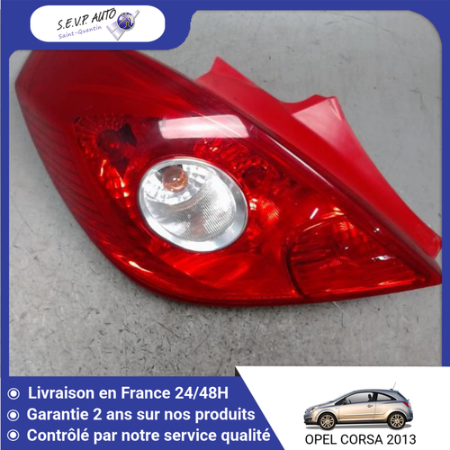 🇫🇷 FEU ARRIERE GAUCHE OPEL CORSA 2010- ♻️ 93189092 | eBay