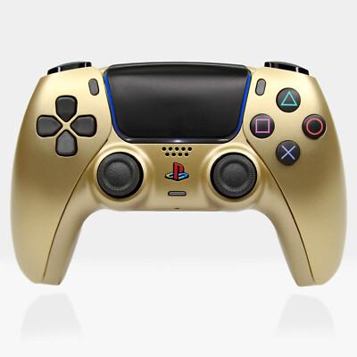 Classic Gold PS5 Controller Limited Edition Killscreen DualSense Retro ...