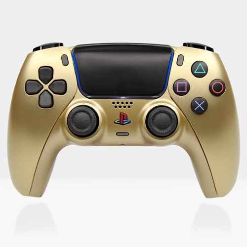 Classic Gold PS5 Controller Limited Edition Killscreen DualSense Retro ...