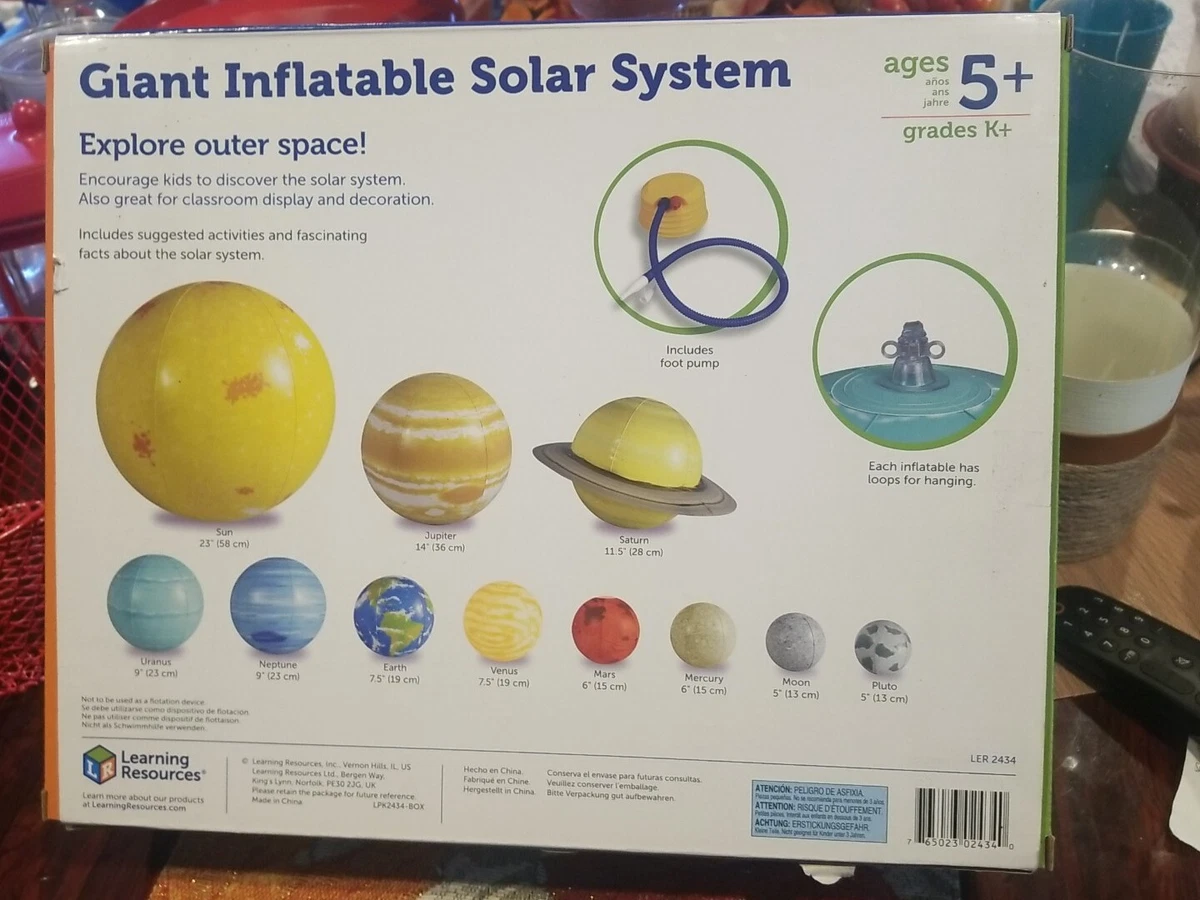 Learning Resources Inflatable Solar System