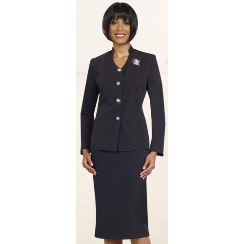 Ben Marc 2-Piece Church Dress Skirt Suit Featuring Elegant Button ...