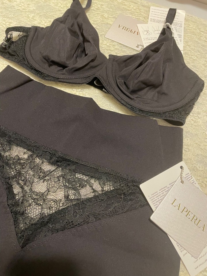 La Perla Shape Allure Collection 32C XS Bra Control Brief Panty Set ...