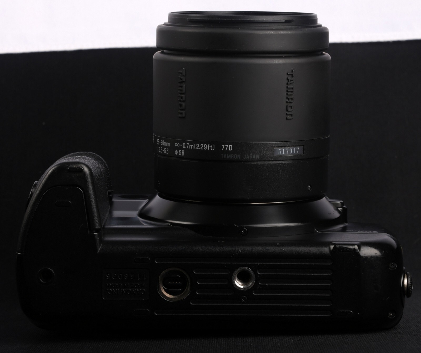 Canon EOS 5QD AF 35mm Film SLR c/w Tamron AF 28-80/3.5-5.6 Zoom Lens ...