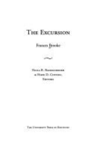 Excursion by Frances Brooke (1997, Hardcover) for sale online | eBay