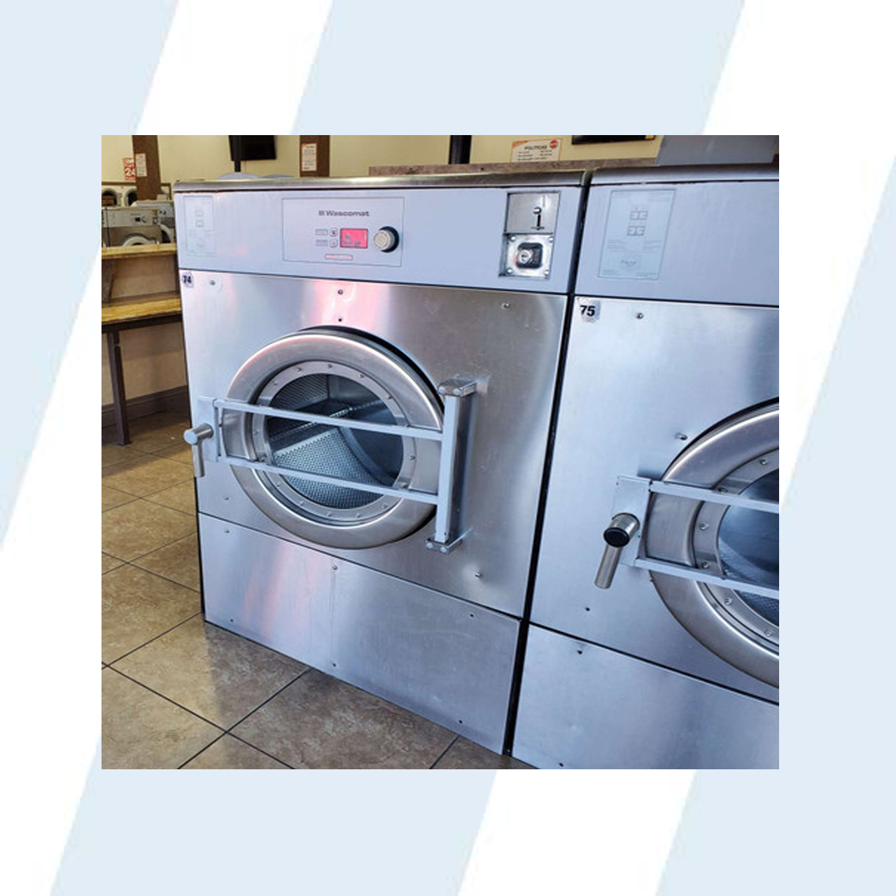 Wascomat EXSM780CC, 80 lbs, Coin Operated, Front Load Washer [REF] | eBay