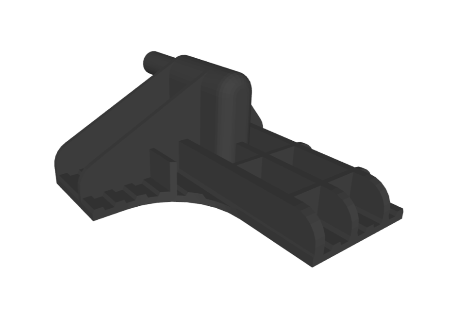 1x Volkswagen VW Tiguan Boot Parcel Shelf Clip Load Cover - Drivers ...