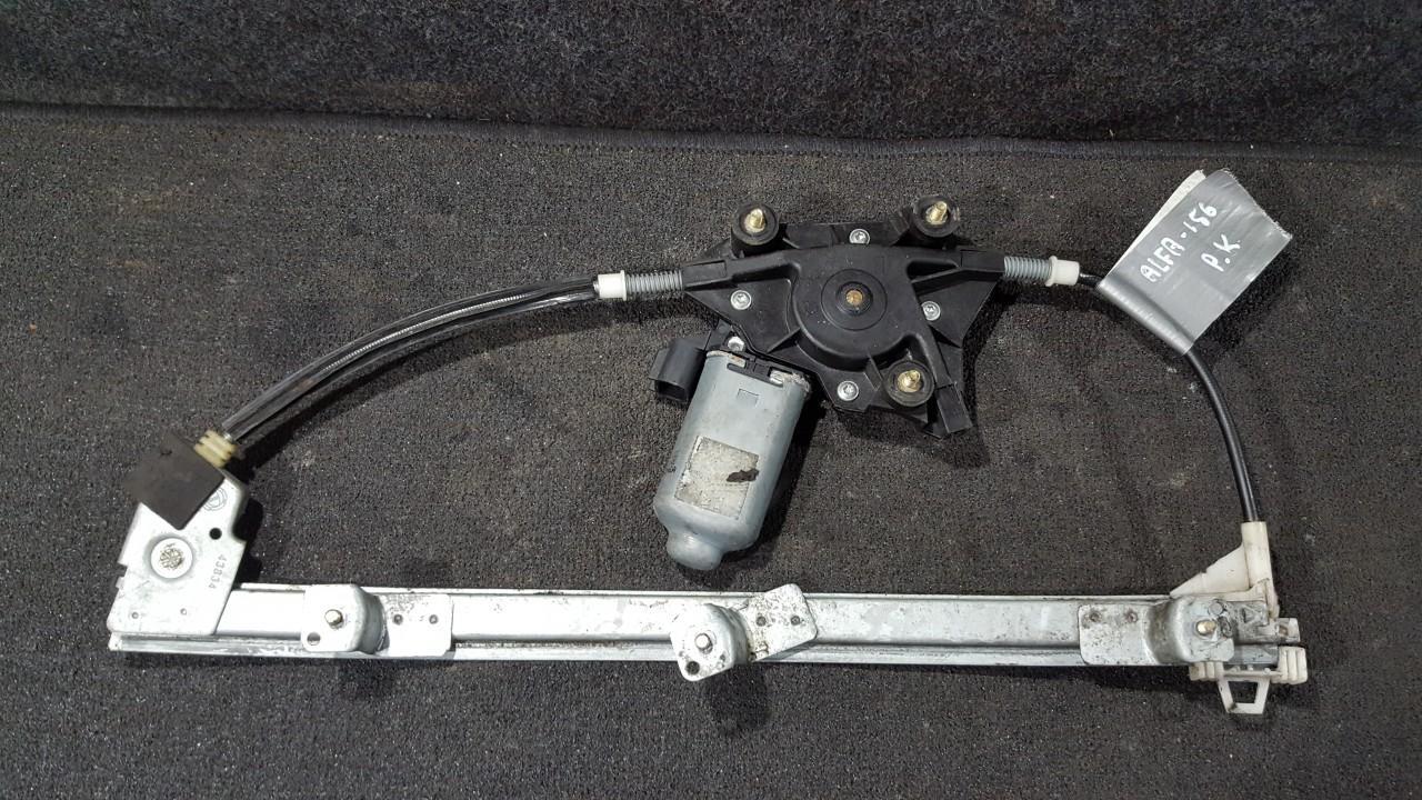 Alfa-Romeo 156 1999 Door winder mechanism (Window Regulator) front ...