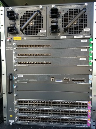 Cisco Catalyst 4510R+E 1-WS-X45-SUP7-E / 3-WS-X4748RJ45V+E / 3-X4512 ...