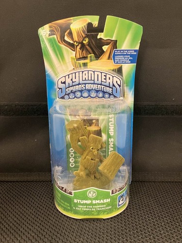 Skylanders Spyro’s Adventure Flocked Stump Smash Figure NEW Paper or ...
