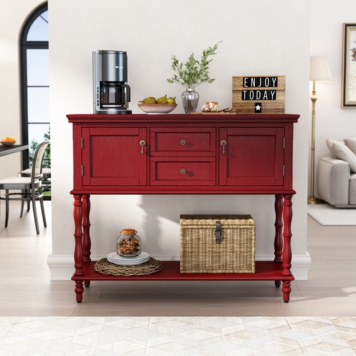 Sideboard Storage Dining Buffet Cabinet Console Table with Shelf ...