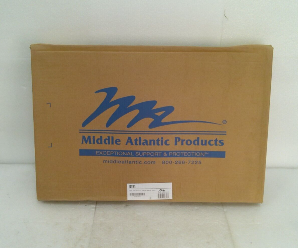 NEW - Middle Atlantic UTR1 Universal Half-Rack Tray | eBay