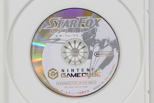 Star Fox ASSAULT / STARFOX Disc Only Nintendo GameCube GC Japan Import ...