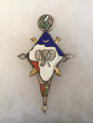 FRANCE - INSIGNE 68° RA. Régiment d’Artillerie, 4° Batterie | eBay