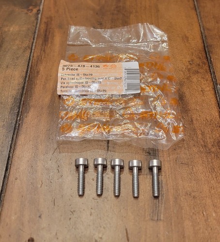 STIHL (5) Self Tapping Screws D5x20 9075-478-4136 Genuine OEM | eBay