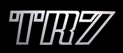 Triumph TR7 ** BONNET BADGE / Decal * Silver ZKC1312 | eBay