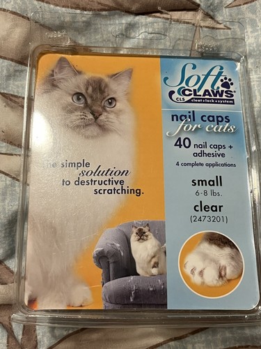 Soft Paws CLS Cleat Lock System - Nail Caps For Cats Kittens Size Small ...