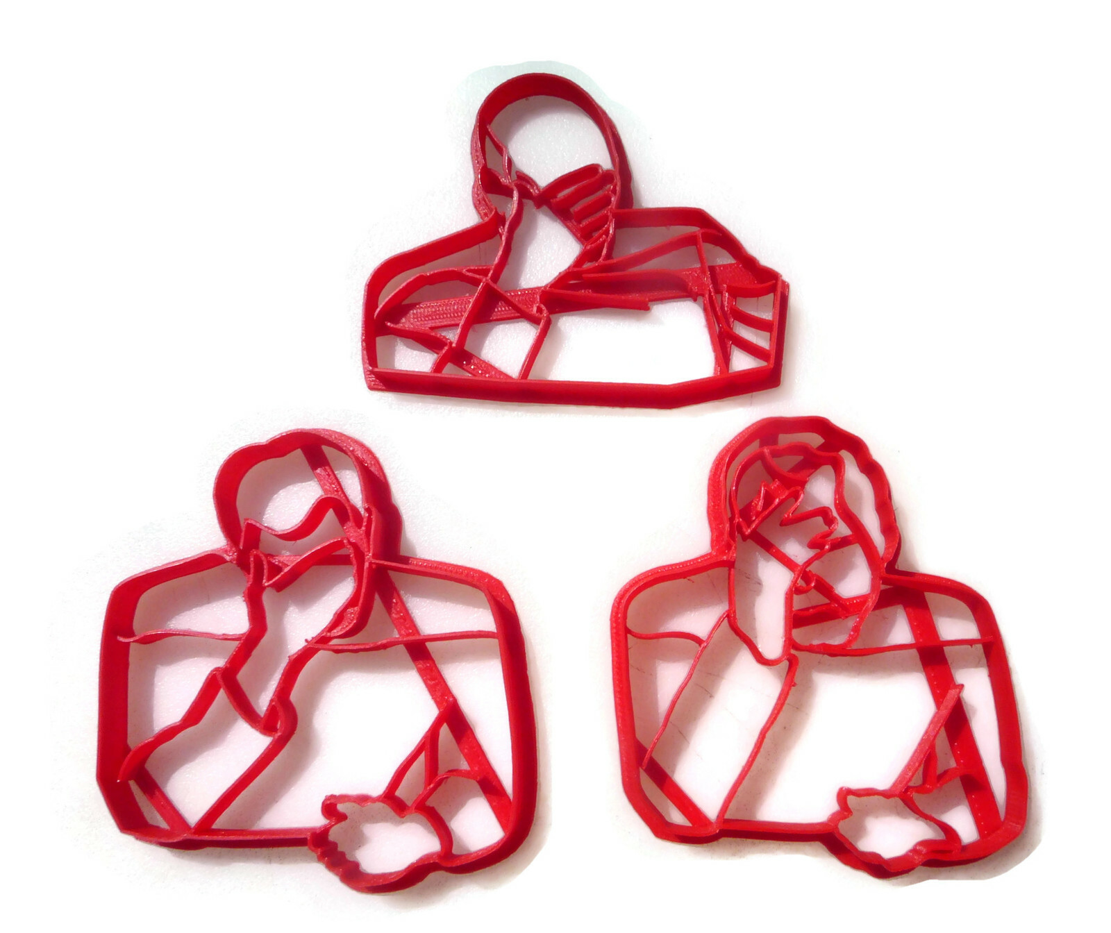 Star Trek TNG Picard Riker Worf facepalm cookie cutter set | eBay
