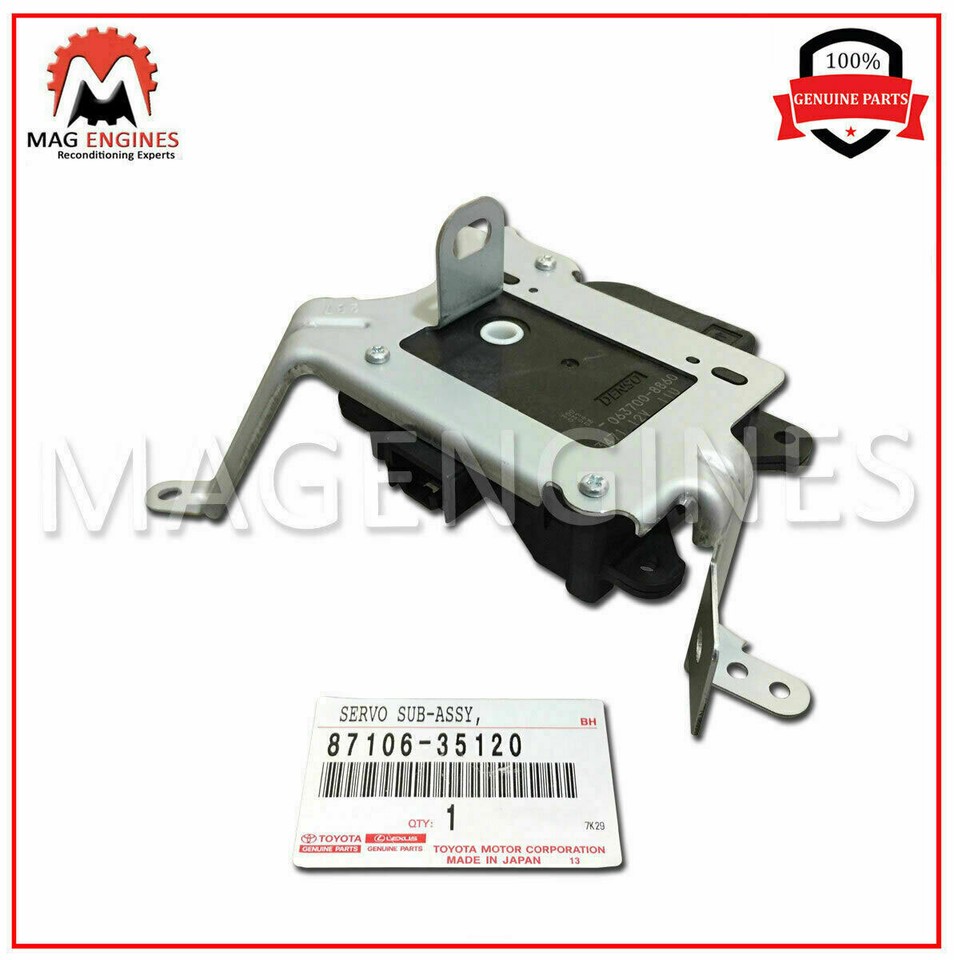 87106-35120 GENUINE OEM SERVO SUB-ASSY, DAMPER (FOR MODE) 8710635120 | eBay