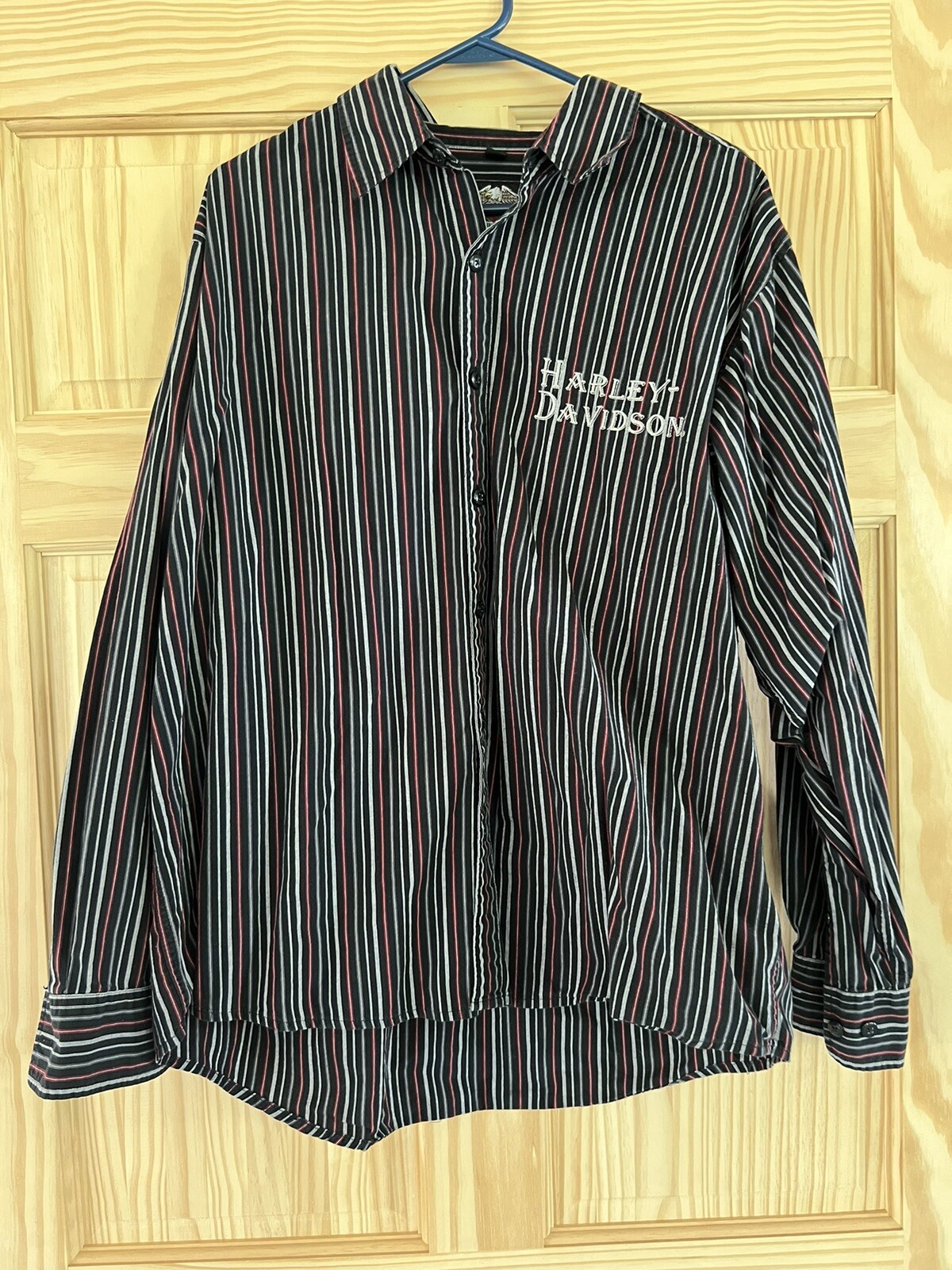 Harley Davidson Genuine Motor Clothes Long Sleeve But… - Gem