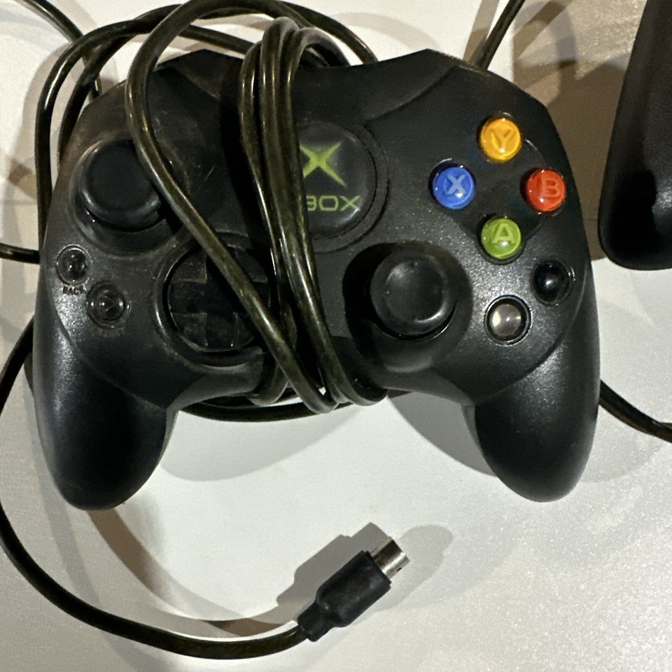2x Original Xbox Controller - OEM Microsoft - 1 Duke And 1 Type-S ...