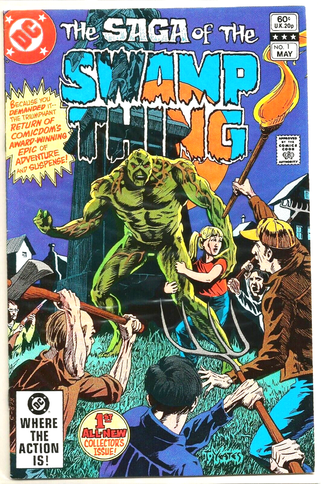 Stalker #1 DC 1975 9 Comic Lot Justice League Swamp Thing Millennium | eBay