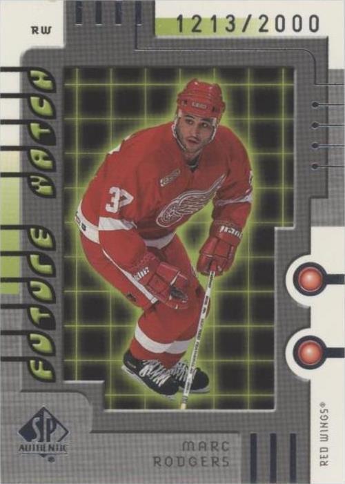 1999-00 SP Authentic - Future Watch Marc Rodgers #102 /2000 (RC) for ...