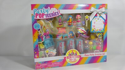 Party Pop Teenies Poptastic Party Playset MEGA Party Surprise Set NIB ...