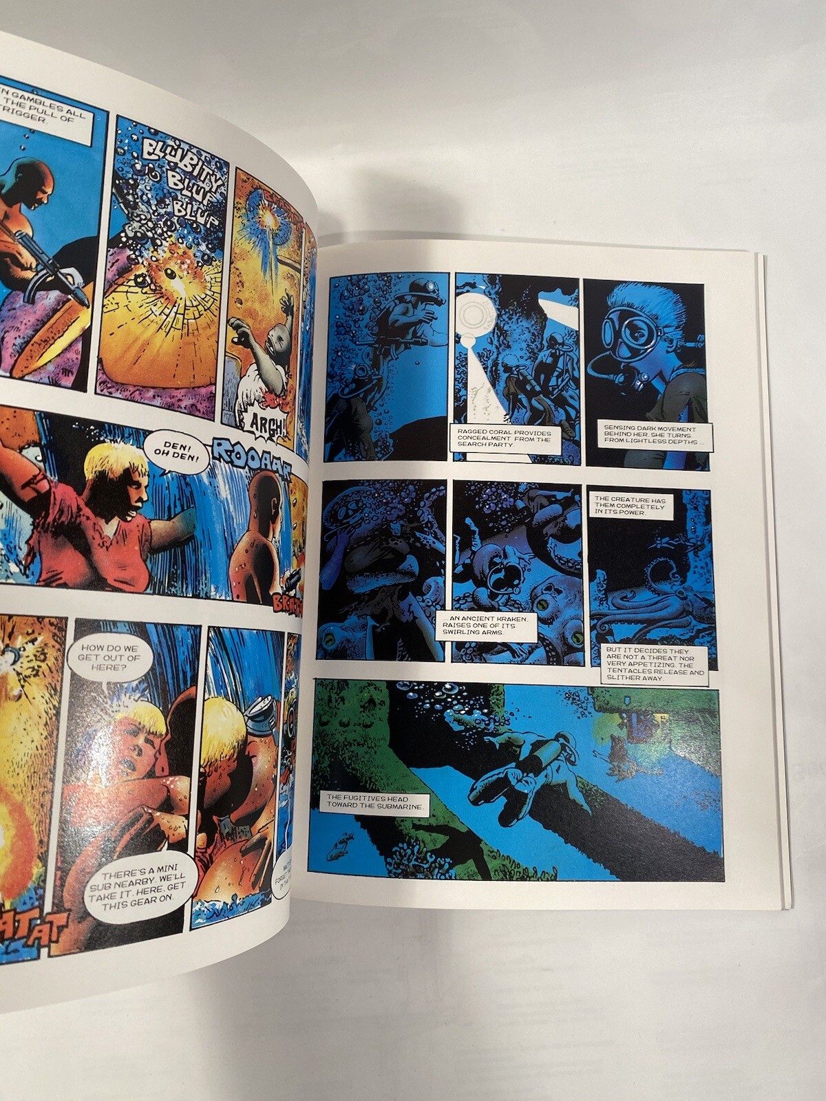 Richard Corben DEN 5 Elements - FANTAGOR PRESS Graphic Novel 1995 Good ...
