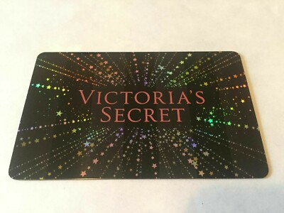 VICTORIA'S SECRET Shooting Stars ( 2022 ) Foil Gift Card ( $0 ) | eBay