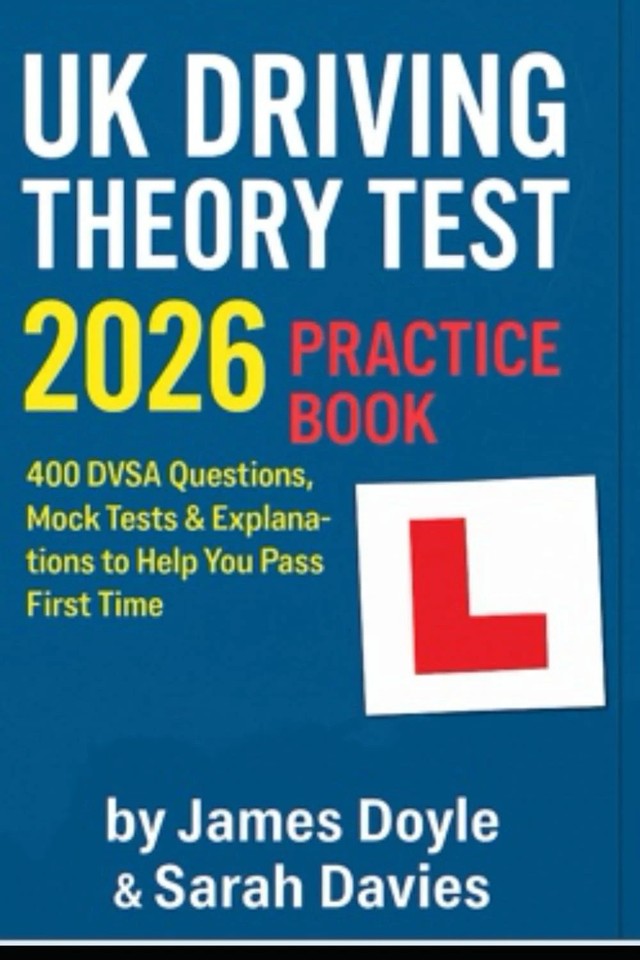 UK Driving Theory Test 2026 Practice Book | 400 DVSA Questions & Full ...